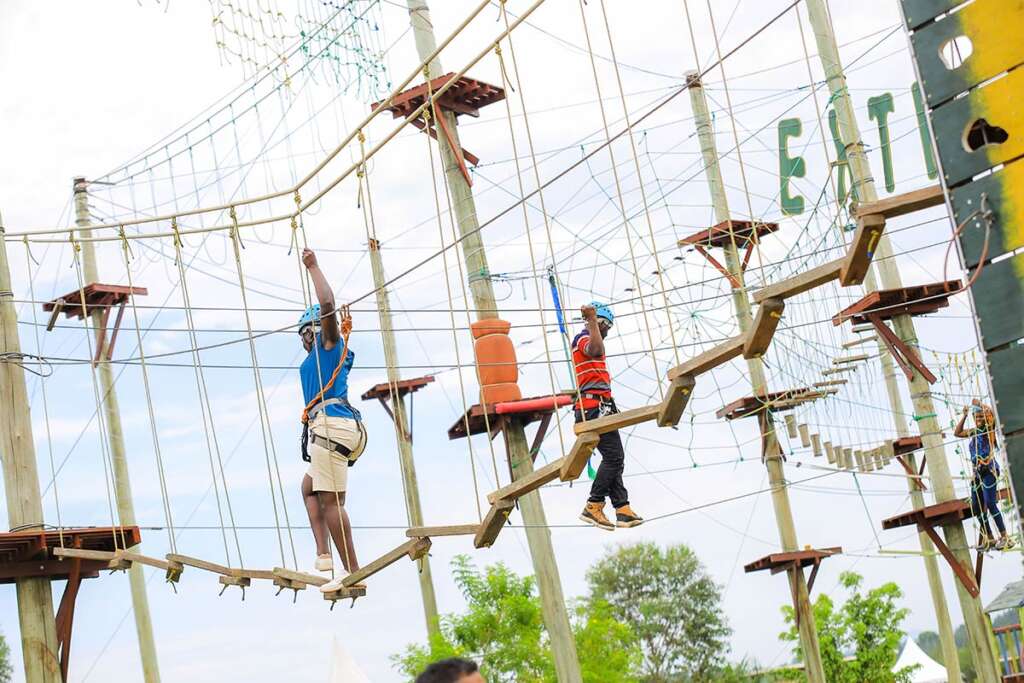 High Ropes Obstacle | Extreme Adventure Park Busika